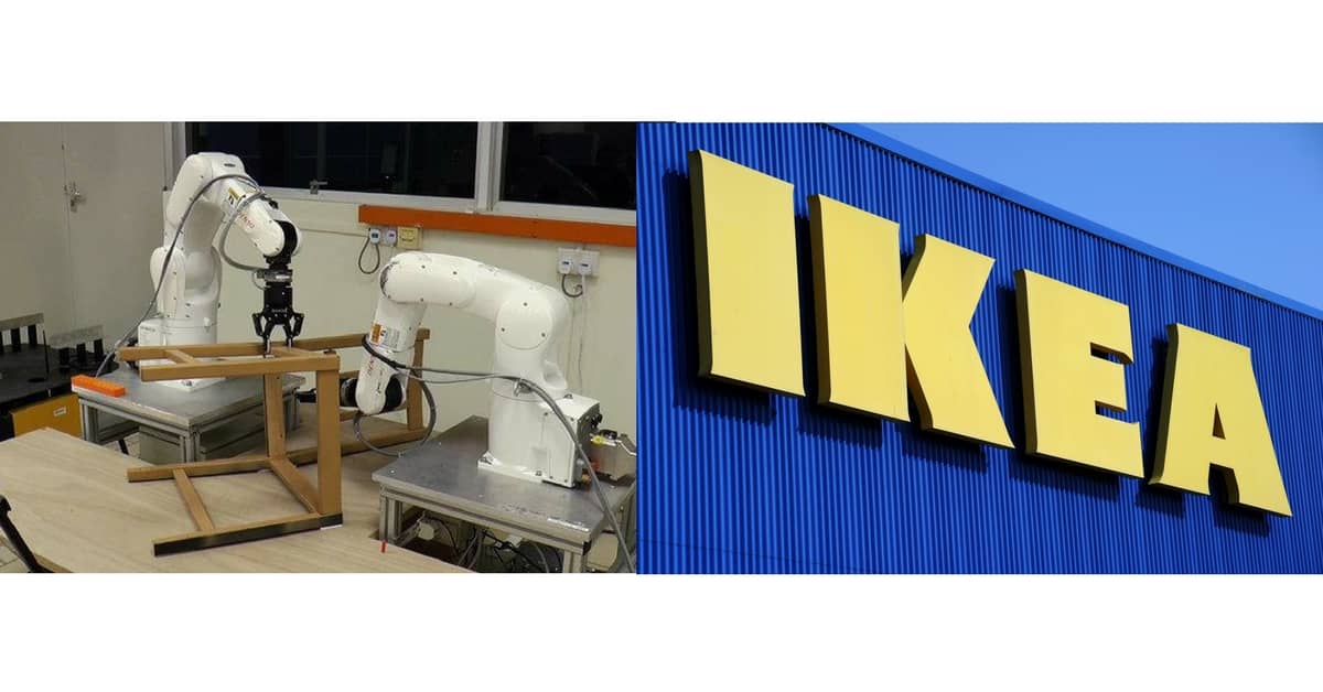 Tecnologia: una sedia Ikea assemblata da robot