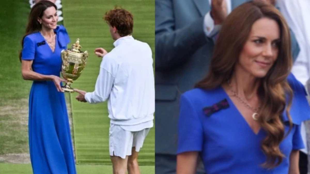 Kate Middleton arriva per Jannik Sinner e chi nota il dettaglio resta scioccato per lei ...